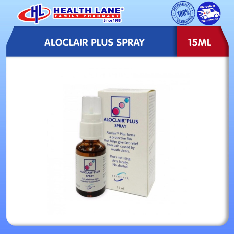 ALOCLAIR PLUS SPRAY (15ML) | Lazada