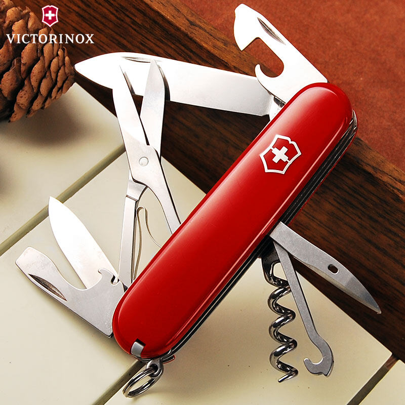 Victorinox 91mm Army Climber Pocket Swiss Army Multi-Tool, Climber SAK ...