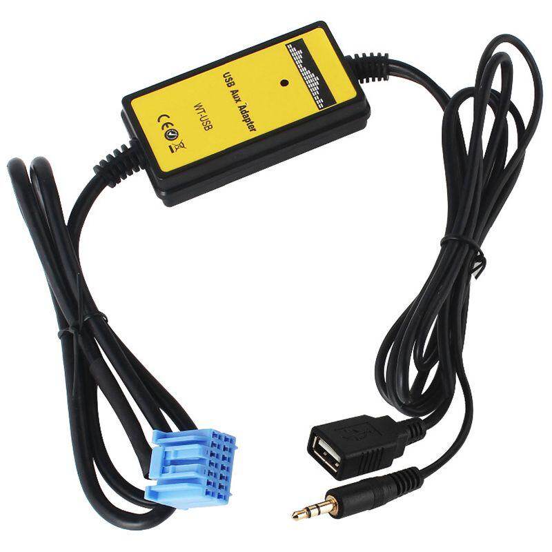 Car Mp3 Phone Aux USB Adapter 3.5mm Cable AUXiliary CD Auto Changer ...
