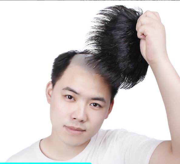 TSE Middle-aged Man Wig real hair made man wig handmade Dad wigs ...