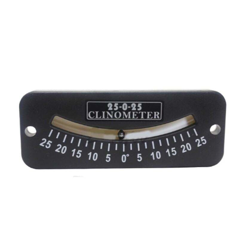 Slope Angle Meter Protractor Tilt Level Meter Gauge 25-0-25 Clinometer 45-0-45 Glass Tube ...