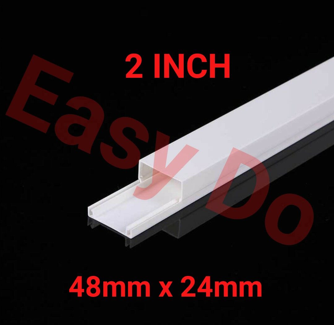 6 ft PVC Wiring Casing/Electrical Casing/ Trunking Wire/ Casing Elektik ...