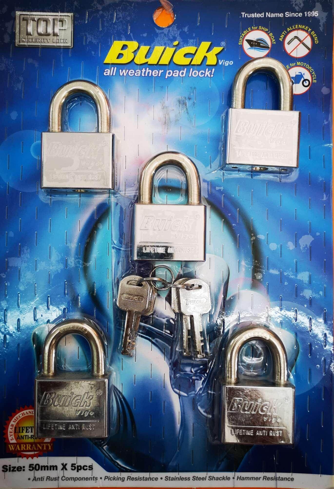 50mm x 5 pcs Buick Key Alike Padlock | Lazada