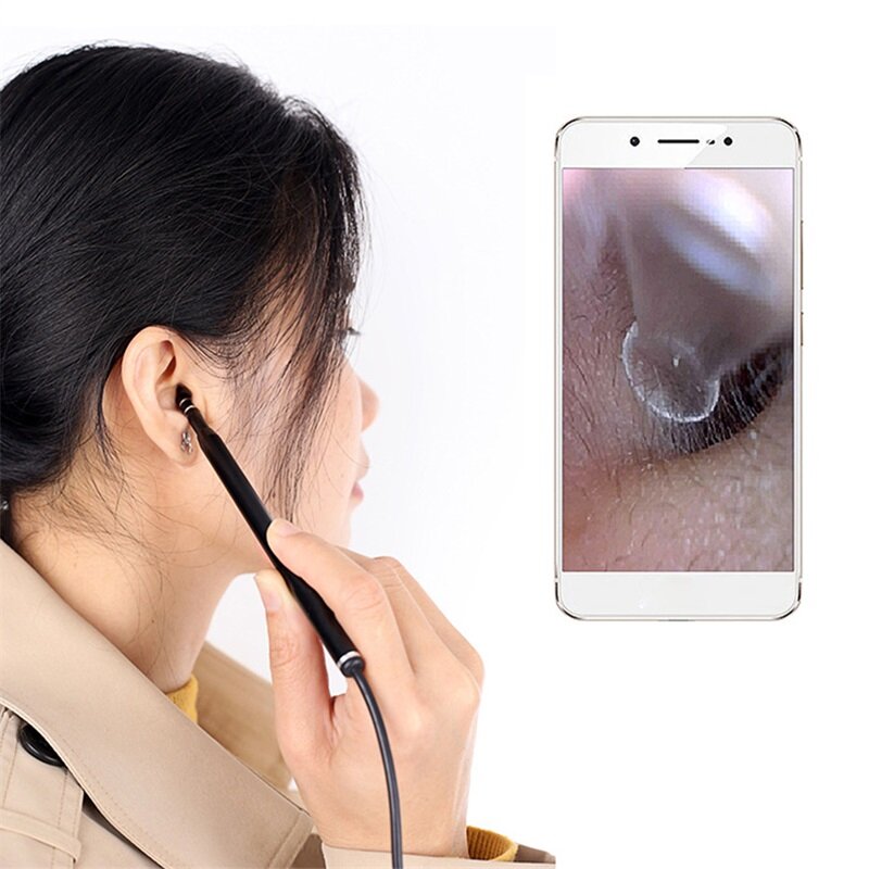 3in1 USB HD Visual Ear Spoon Mini Camera Endoscope Ear Earpick Cleaning ...