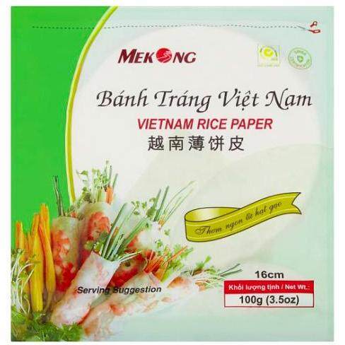 [READY STOCK] Vietnam Popiah Rice Paper 16cm 100g | Lazada