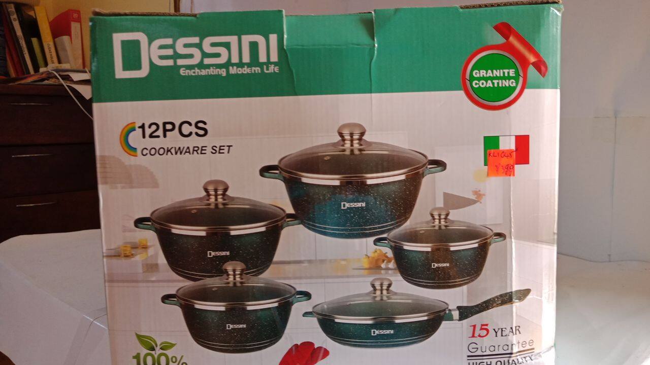 12pcs Dessini Cookware | KLI045 | Lazada
