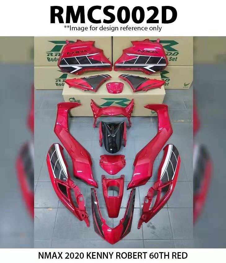 Rapido Cover Set Yamaha NMAX V2 2020 Kenny Robert 60th Yellow Black ...