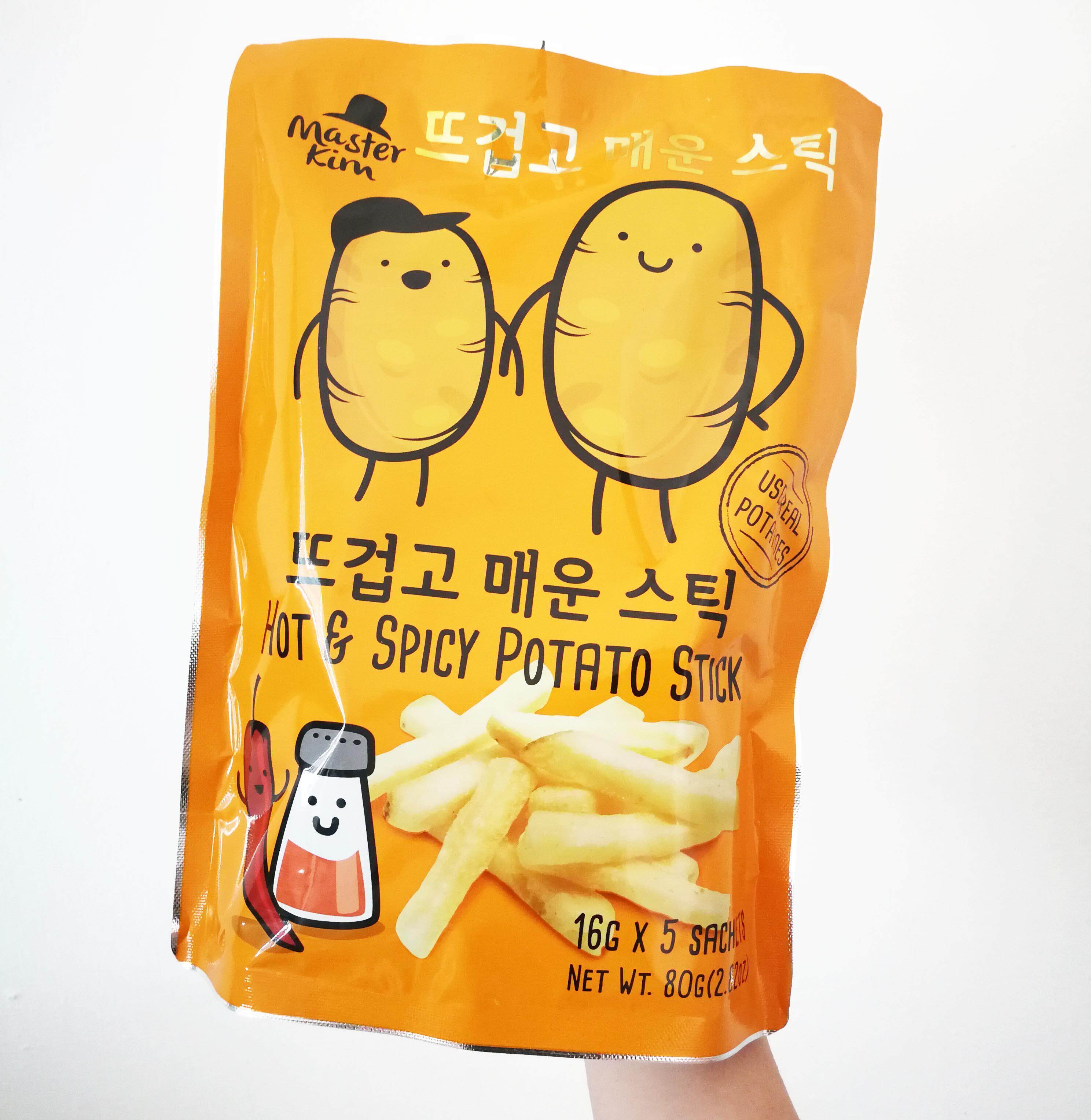 Master Kim Potato Stick 80g - Hot & Spicy | Lazada