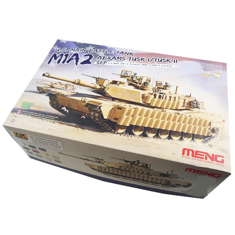Meng Model 1/35 TS-026 U.S. Main Battle Tank M1A2 SEP Abrams Tusk I/Tusk II | Lazada PH
