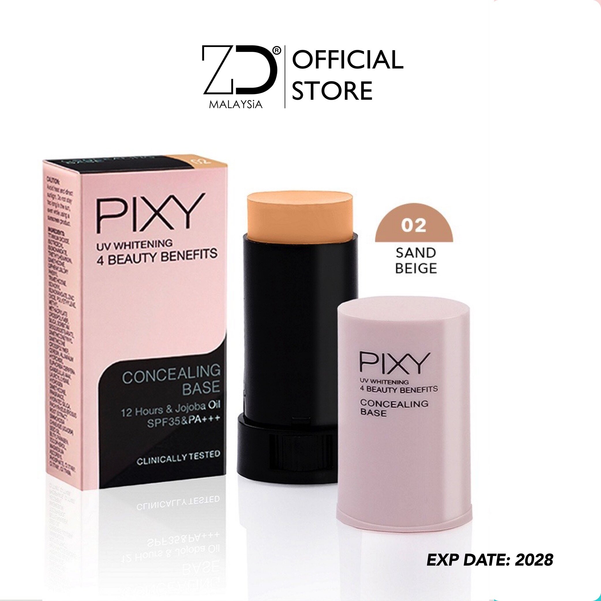 PIXY UV Whitening 4 Beauty Benefits Concealer Base Whitening Concealer ...