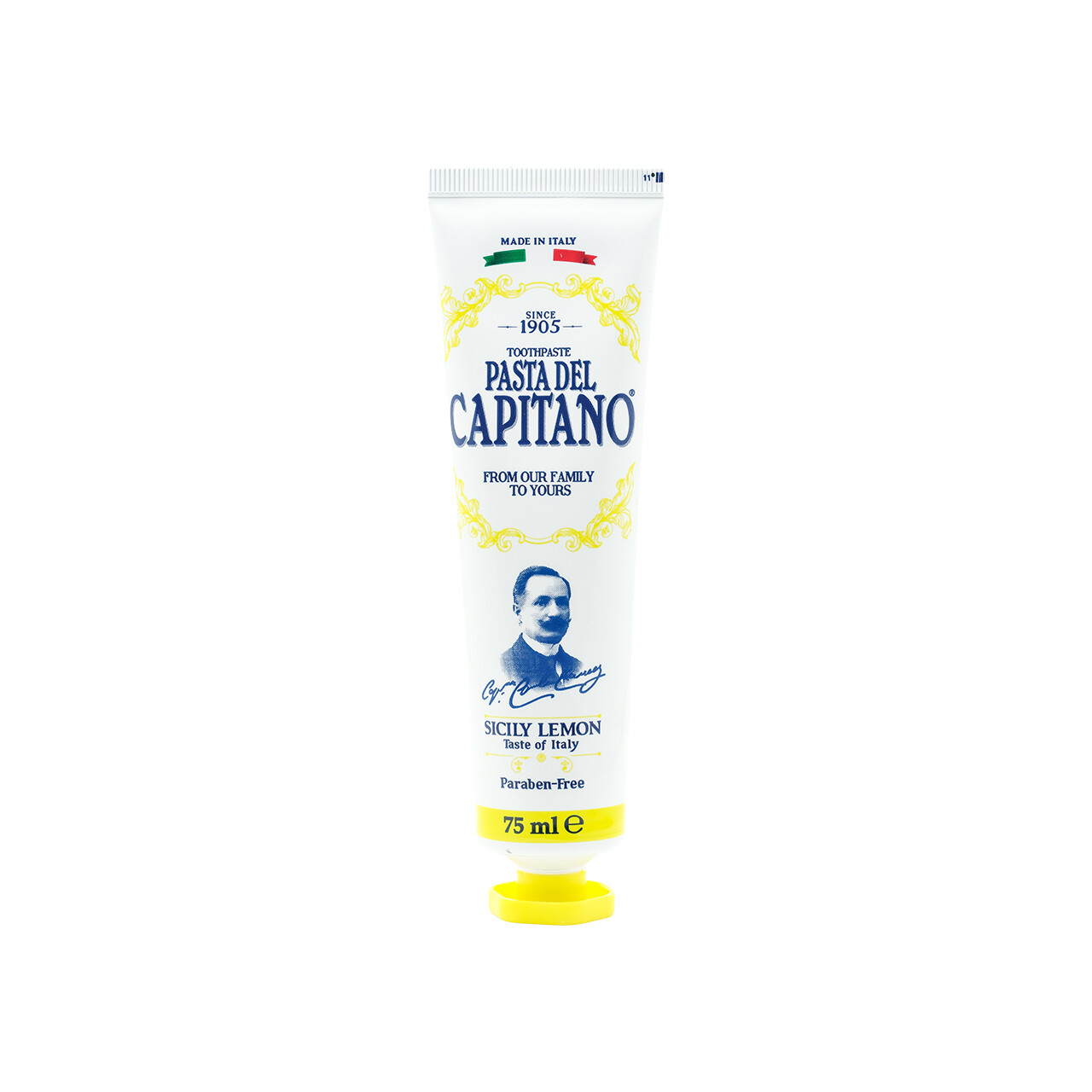 Pasta del Capitano 1905 toothpaste Sicily Lemon, 75 ml | Lazada
