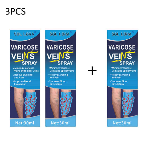 Varicose Veins treatment Spray Earthworm leg Vessel Bulges Removal ...