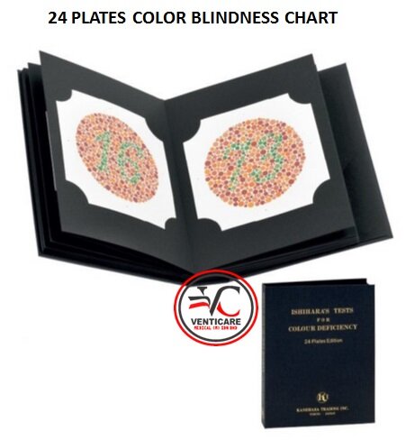 ISHIHARA BOOK (14) PLATES COLOR BLINDNESS CHART | Lazada