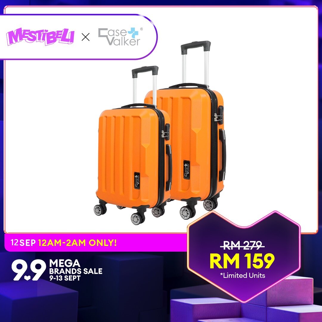 [MESTI BELI] Case Valker Fashion Gorgeous 2 in 1 ABS Hard Case Luggage ...