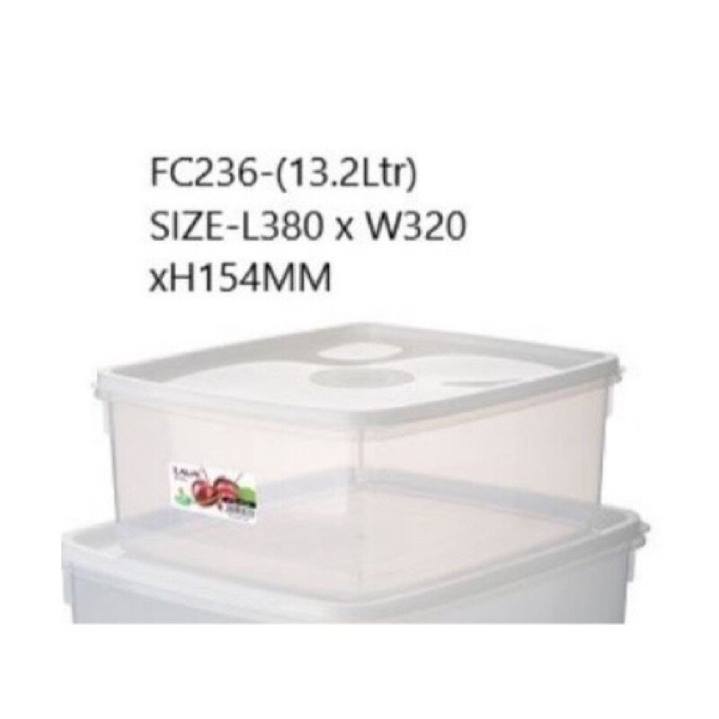 LAVA Big Food Container / Rectangle Container / Multipurpose Container / Food Container / Bekas ...