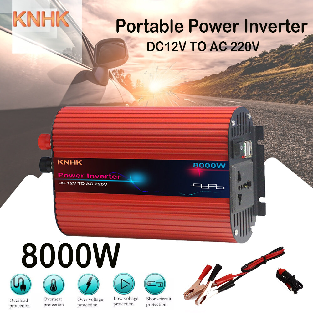 KNHK เครื่องแปลงไฟ15000W/12000W/10000W/8000W/6000W Transfor DC12V AC ...