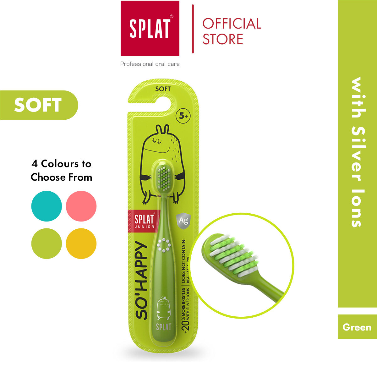 SPLAT JUNIOR Toothbrush (Soft) | Lazada
