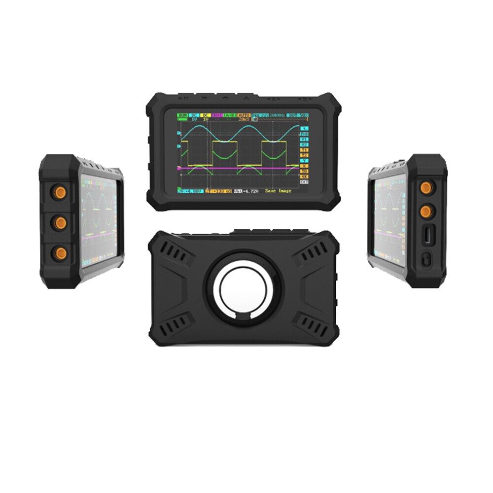 DS213 Digital Oscilloscope Mini Pocket Oscilloscope 100MS/S 4 Channel ...