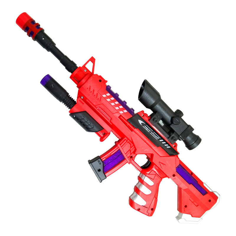 Thai cool electric acousto-optic gun pulse rifle toy sniper rifle ...