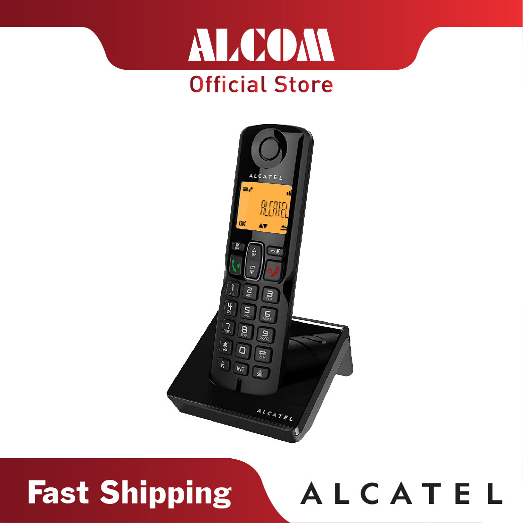 Alcatel S250 Digital Cordless DECT Phone TM Unifi Maxis Time Home House ...