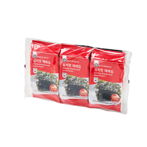 Ban-Daran Seaweed Laver - Kimchi ( 4g x 3's ) | Lazada