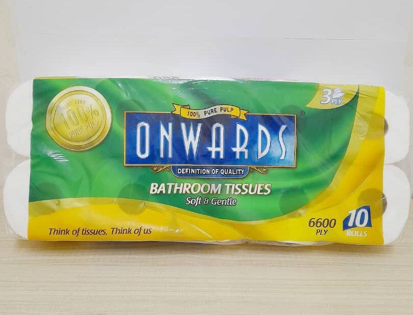 ONWARDS BATHROOM TISSUE 6600 PLY X 10 ROLLS | Lazada