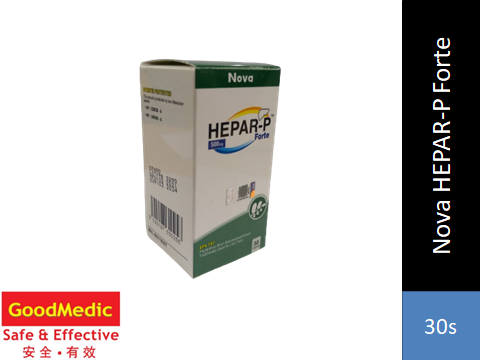 Nova Hepar-P Hepar P Forte 500mg (30s) for Liver Tonic Detox | Lazada
