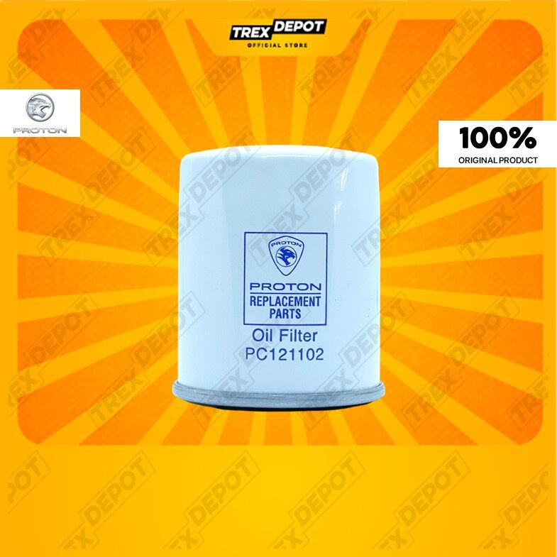 Original Proton Oil Filter PC121102 | Lazada