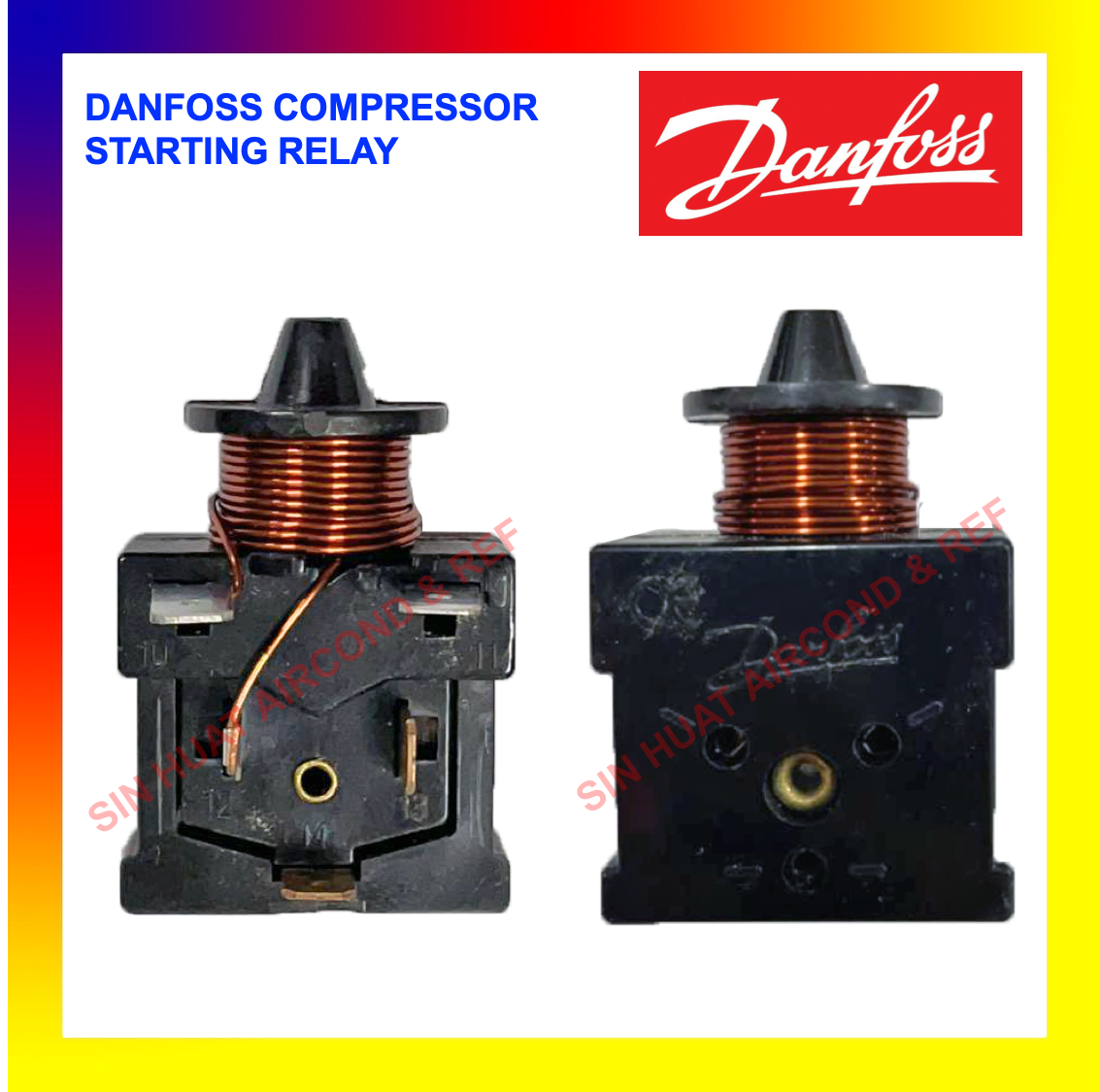 DANFOSS STARTING RELAY DANFOSS SECOP FRIDGE FREEZER COMPRESSOR | Lazada