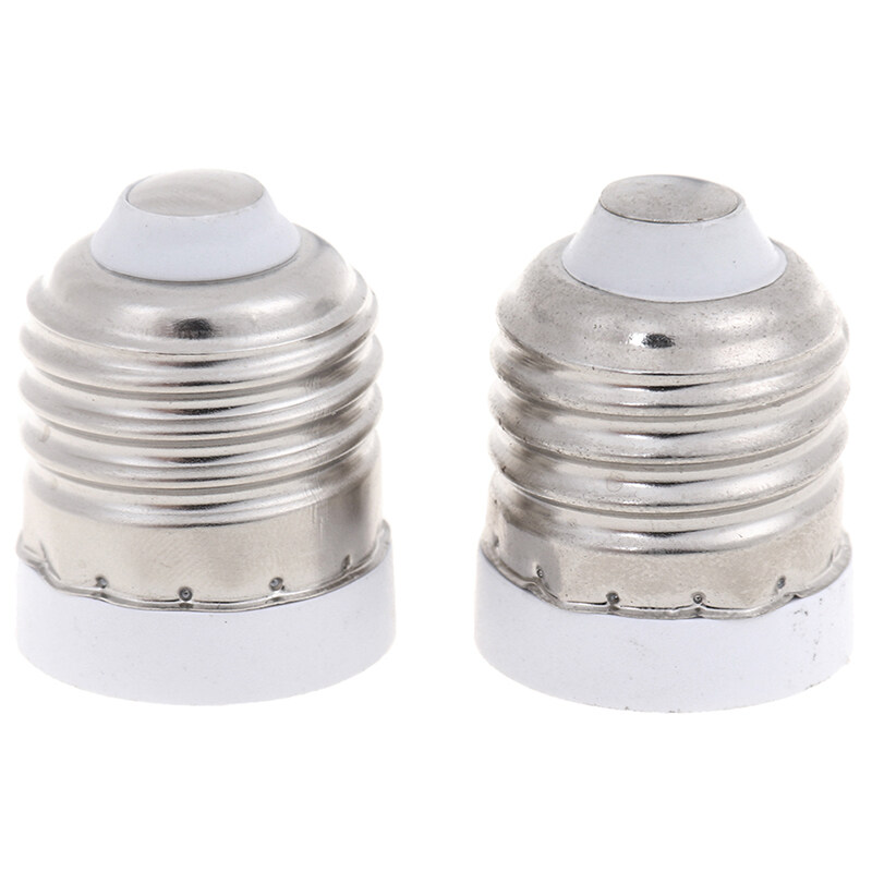 bianzai 2Pcs E27 to E17 Adapter Lamp Holder Base Socket for E17 LED ...