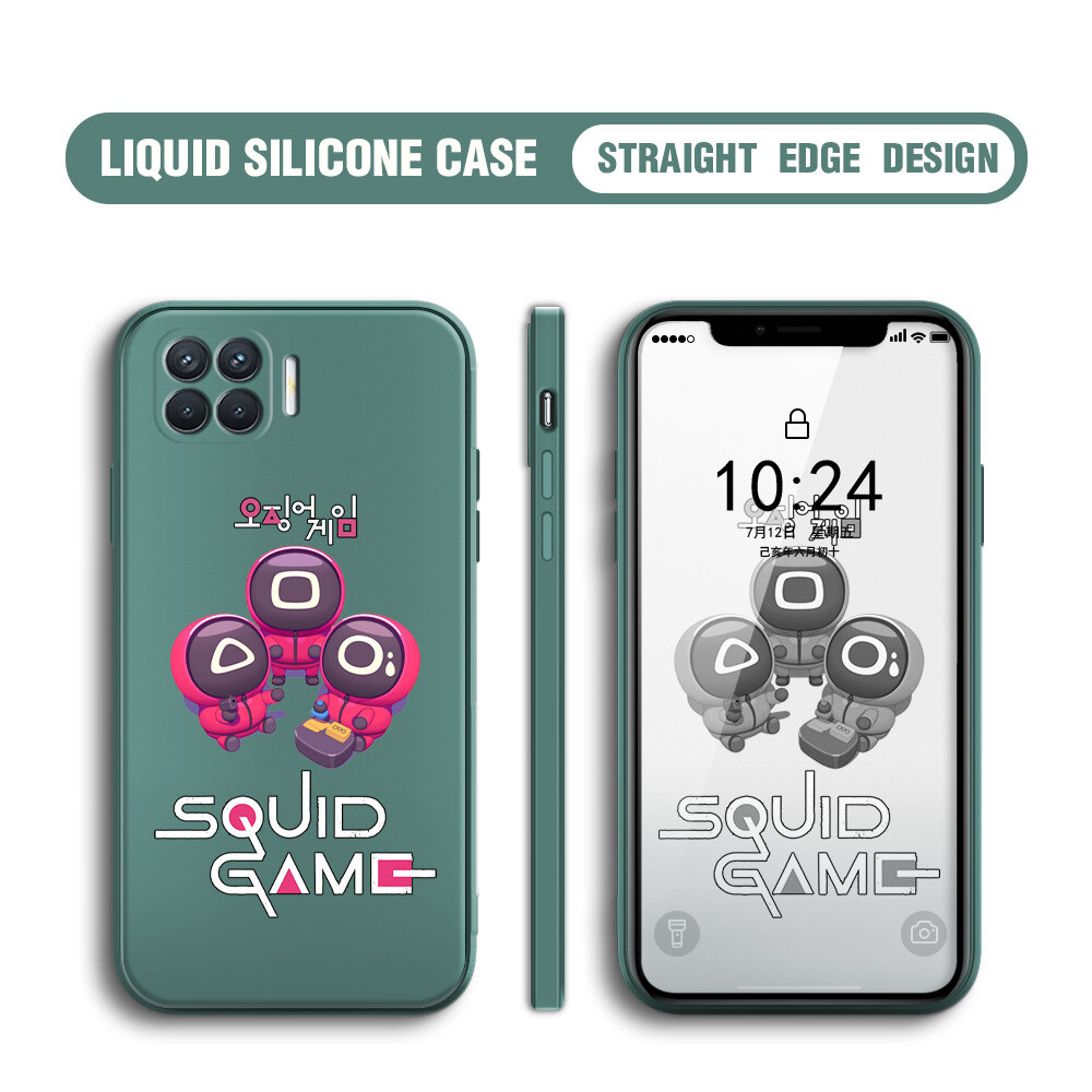 OPPO A53 2020 Phone Case Cute Cartoon Judge Squid Game Phone Case ...