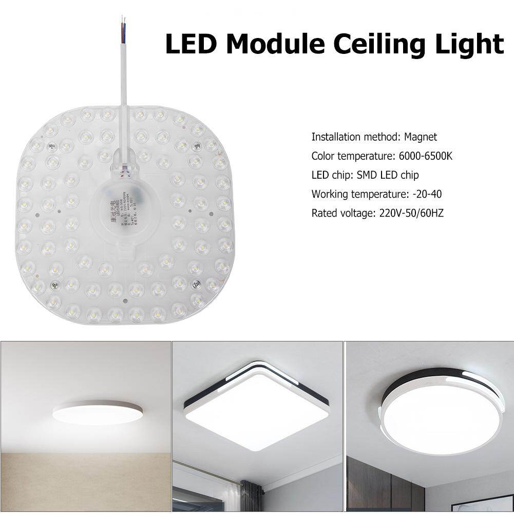 LED Module Ceiling Light 220V 12W 18W 24W 36W Magnet Source Replace ...