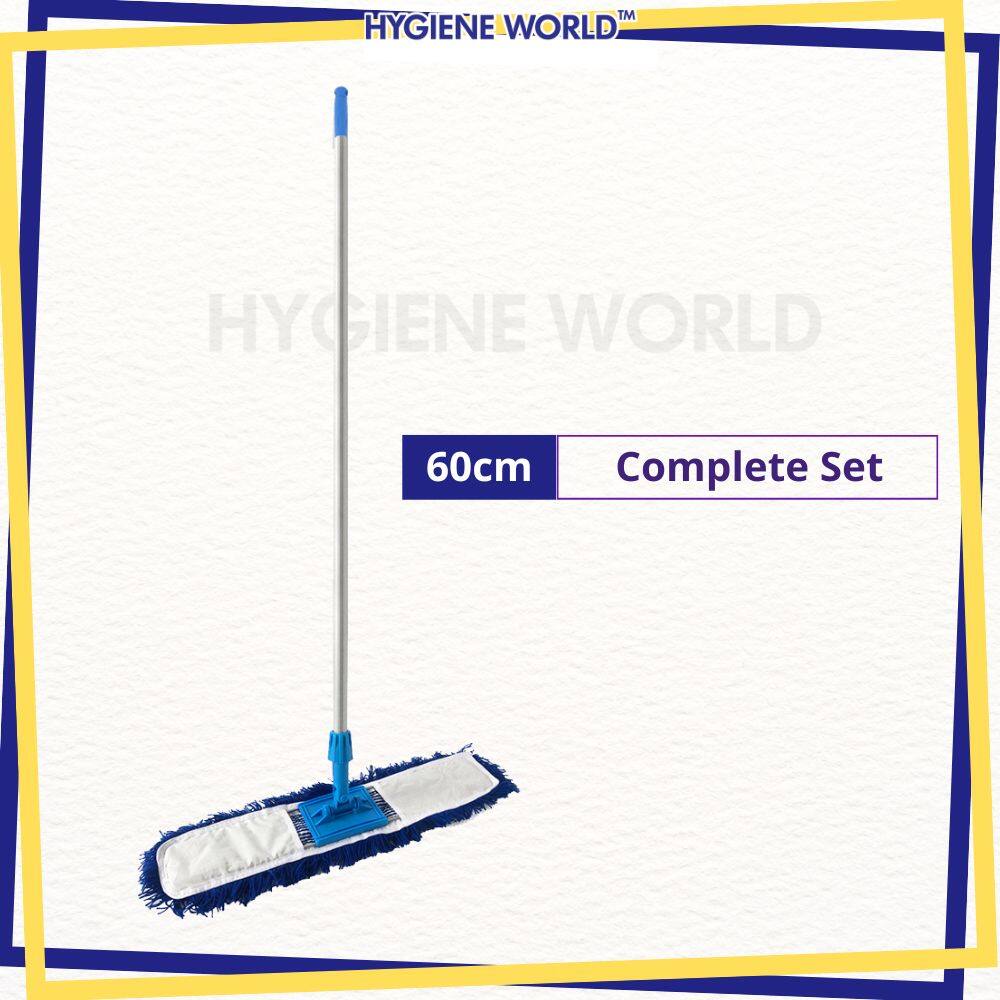 Synthetic Dust Mop Complete 60cm 80cm / Dust Control Mop / Cleaning ...