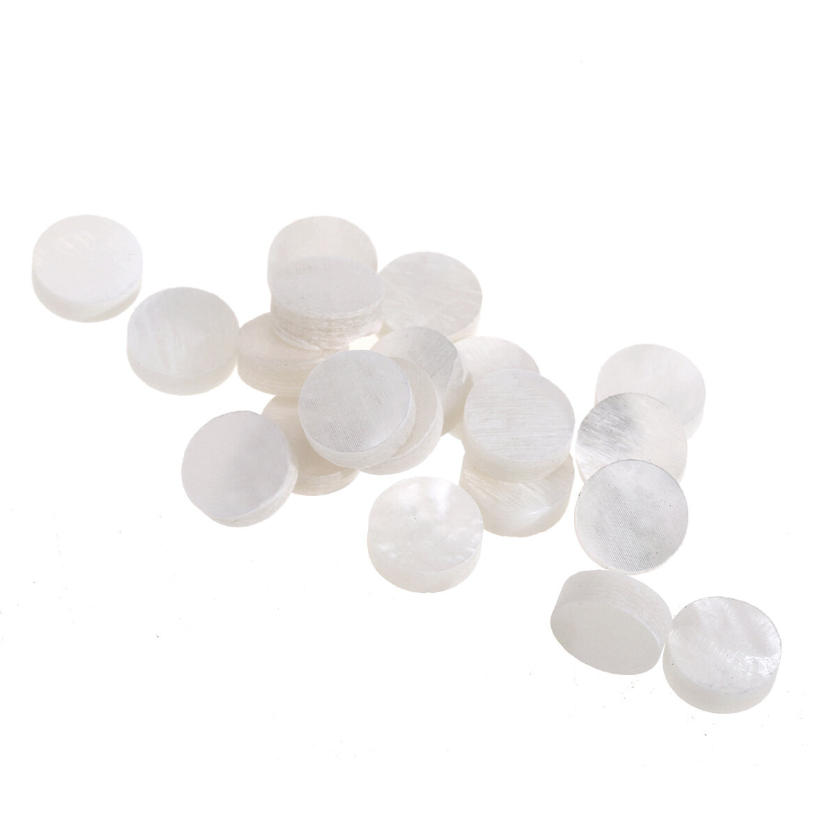 Musiclily Pro 6.35mm Natural Mother of Pearl Guitar Fretboard Inlay ...