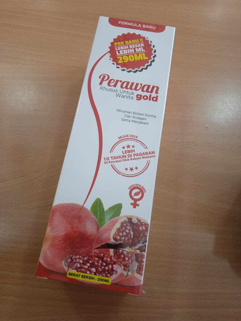 Dherbs Jus Perawan Gold 260ml (Original)NEW LOOK | Lazada