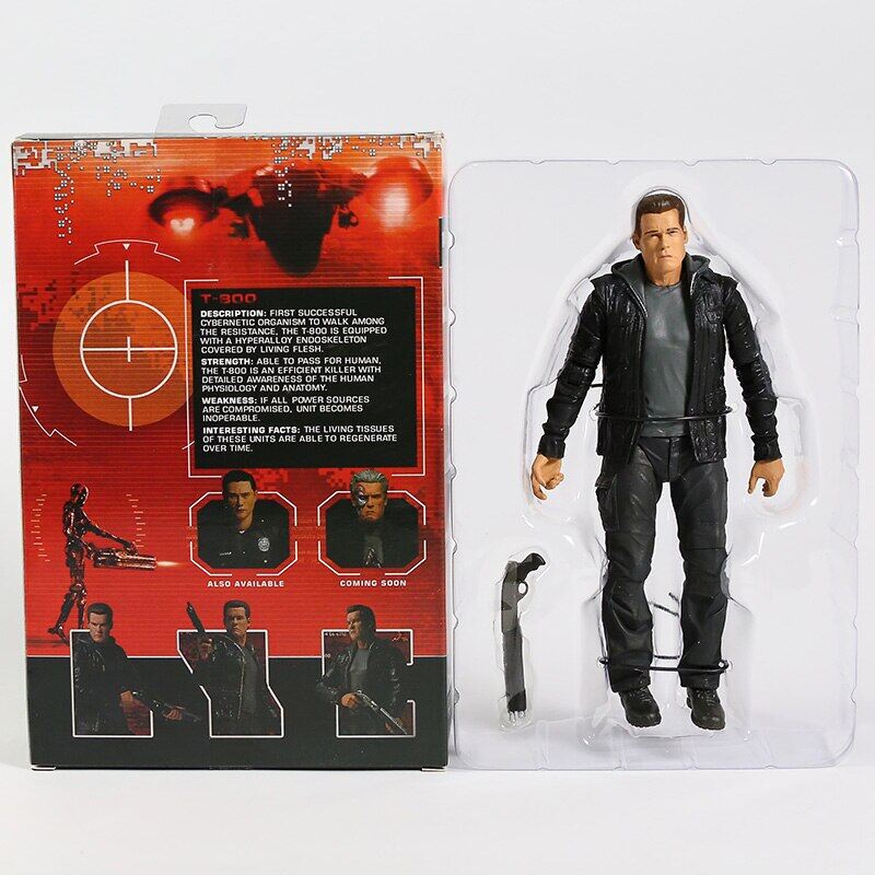 NECA Terminator Genisys T-800 Guardian Endoskeleton 7" Action Figure ...