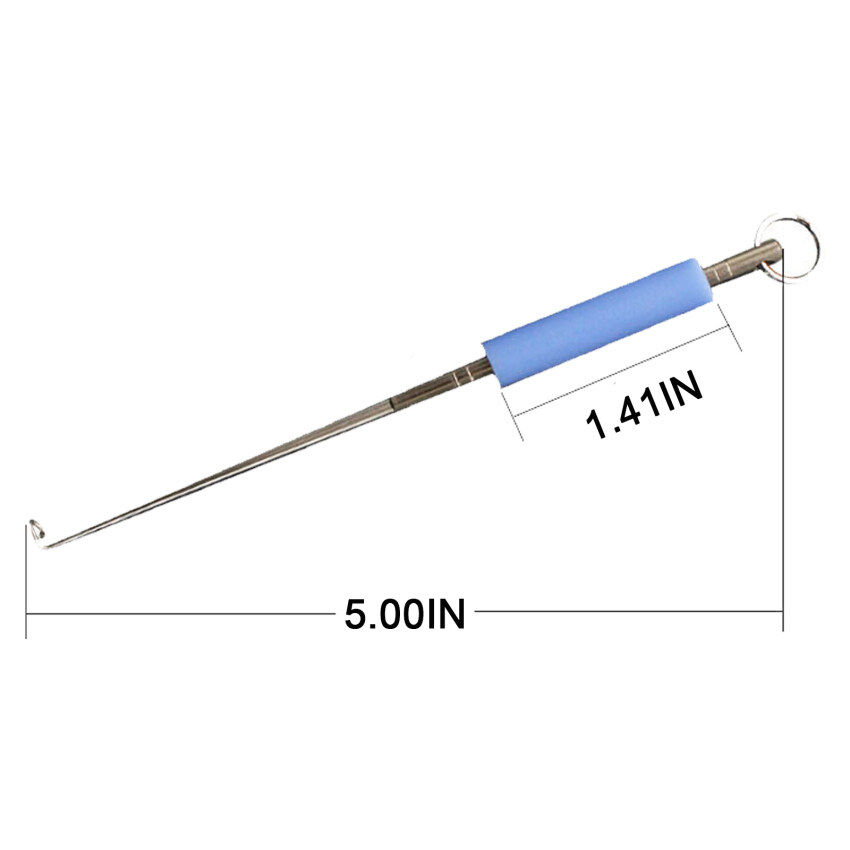 สแตนเลสความปลอดภัย Unhooker ตะขอตกปลา Unhooker Remover Quick Unhooker ...