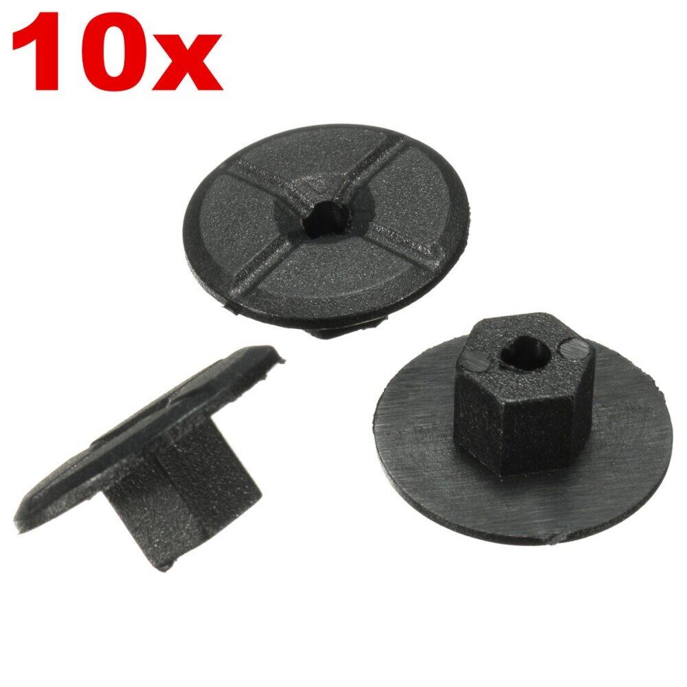 10/50pcs 4mm Car Fender Flares Mud Flaps Splash Guard Wheel Arch Bumper ...