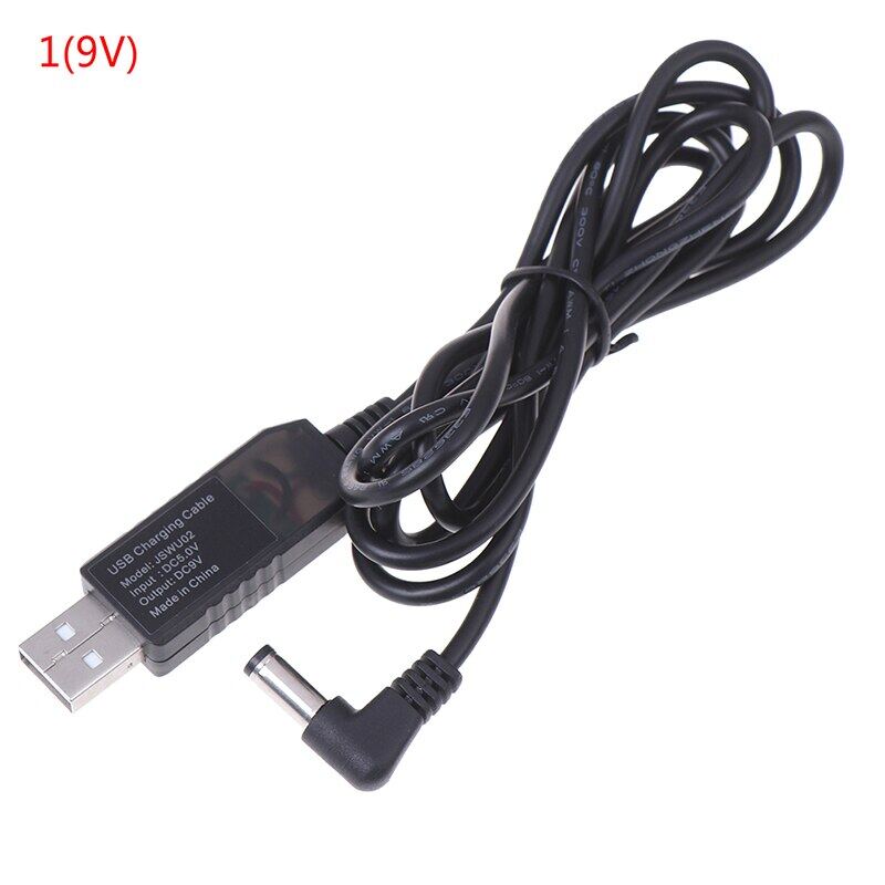 Usb Power Boost Line Usb Dc 5V เป็น Dc 9V 12V Up Cable 2.1X5.5Mm Jack Connector Converter Wire ...