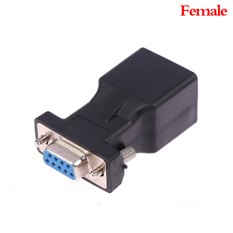 Ditur DB9 RS232 Male/Female To RJ45 Adapter COM Port to LAN Ethernet ...
