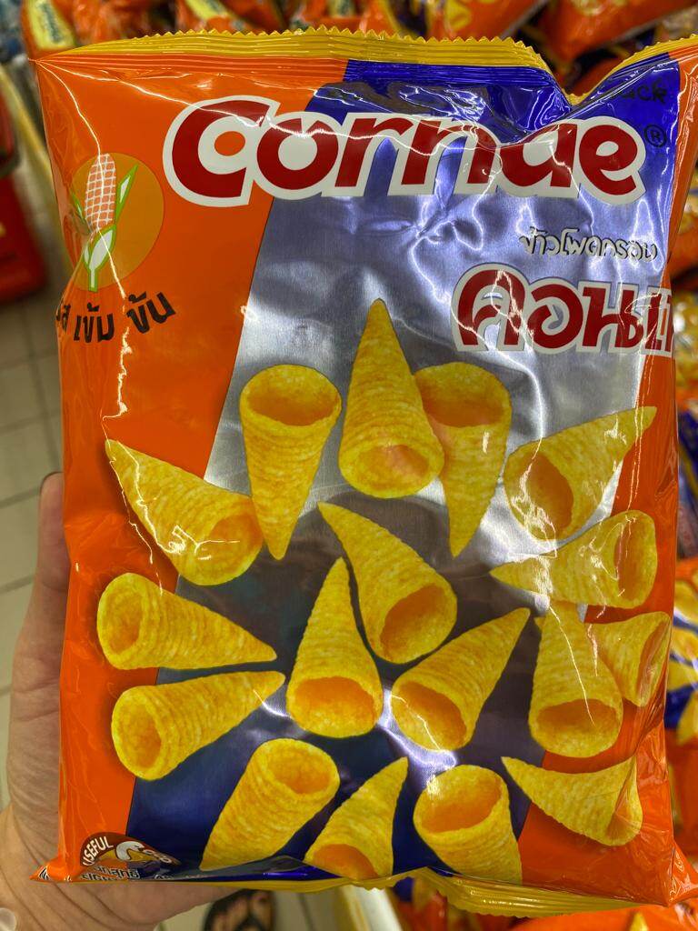 🇹🇭Potato Snack Paprika,Potae,Cornae,American Corn Snack Cheese,48g,ปา ...
