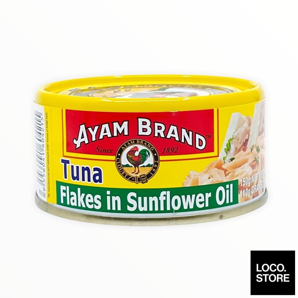 Ayam Brand Tuna Flakes In Sunflower Oil 150g | Lazada