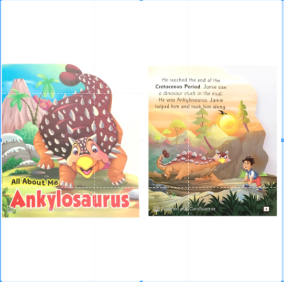 【Mind to Mind】All About Me - Dinasour Books /Story Book for Kids ...