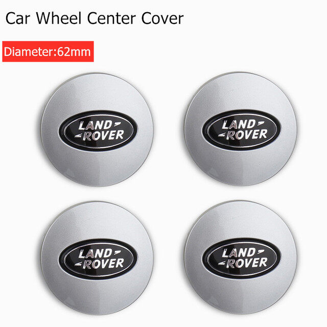 4pcs 62mm Wheel hub cover Hubcap logo for Land rover Range Rover ...