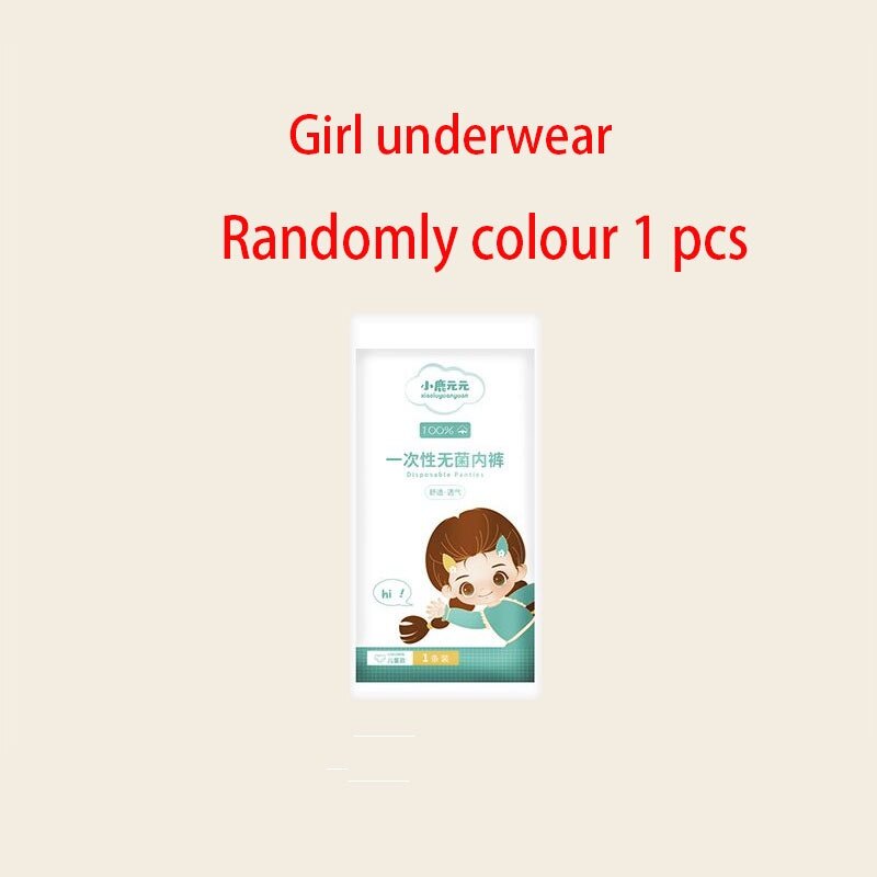 Children Disposable Panties Boy Girl 100% Cotton Panties EO ...