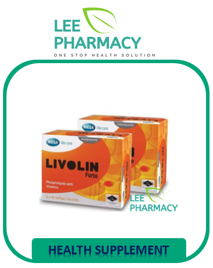 Bio-Life MEGA Livolin Forte 50's / 2x50's [Liver Health] | Lazada