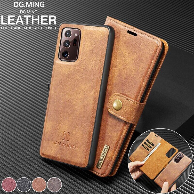 Magnetc Flip Leather Case For Samsung Galaxy Note 20 Ultra 10 Lite S22 S21 S20 FE S10 S9 S8 Plus ...