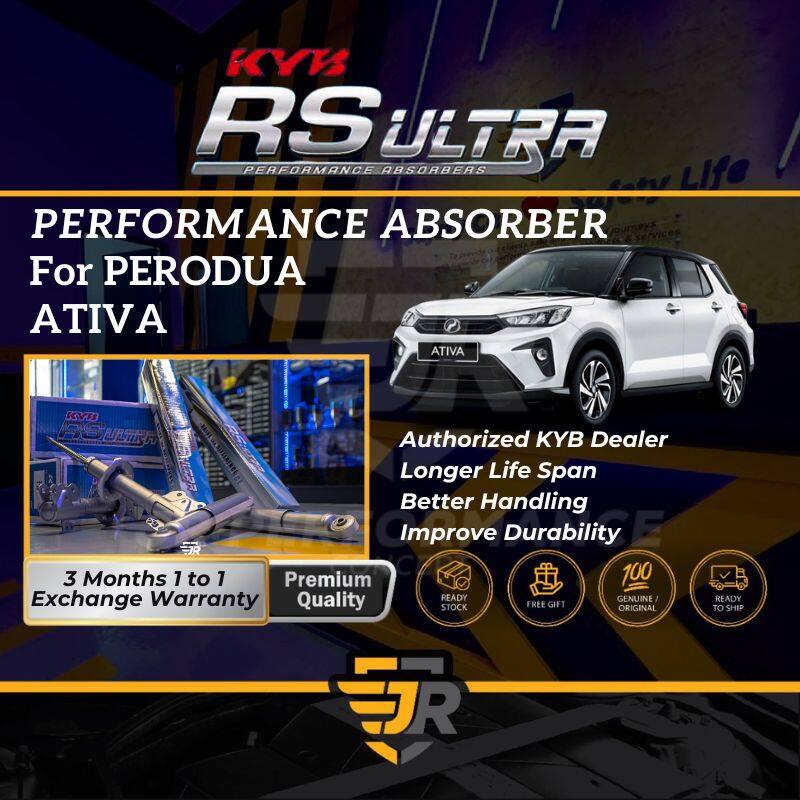 KYB KAYABA RS ULTRA Front Rear Shock Absorber Adjustable Perodua Ativa ...