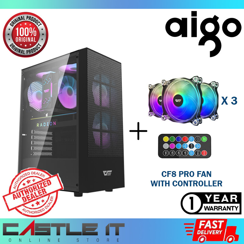 AIGO darkFlash A290 LUXURY ATX PC Case Chassis Casing | Lazada