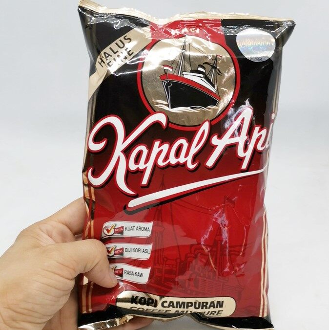 Kaw Kapal Api Kopi Campuran [180g/HALAL] Coffee Mixture Kasar | Lazada
